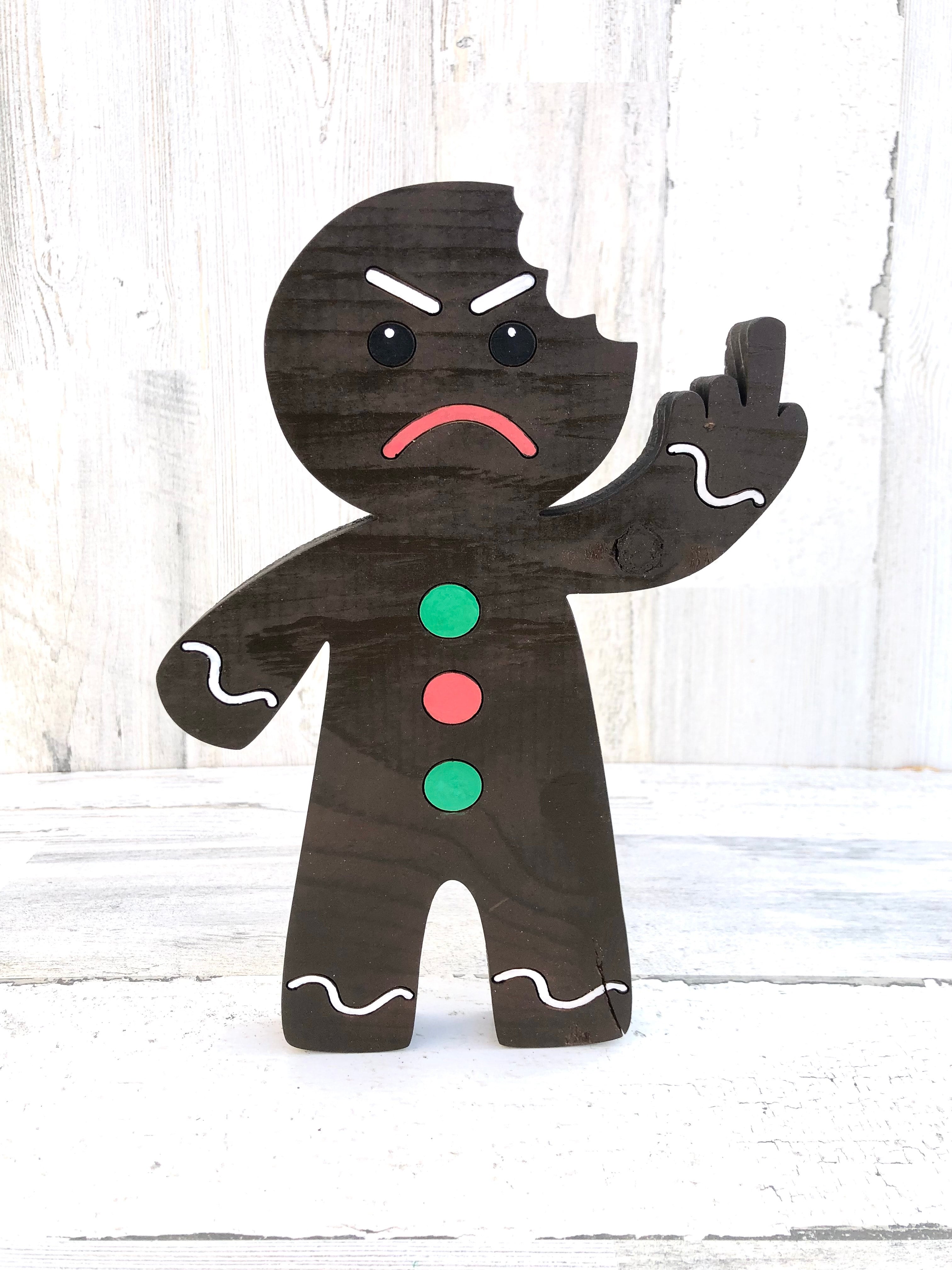 Gingy - The Gingerbread Man - free standing. | The Sassy Mitten